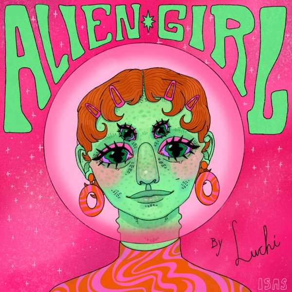 Trippy Alien Girl Drawing ArtStation Alien Dreadlocks